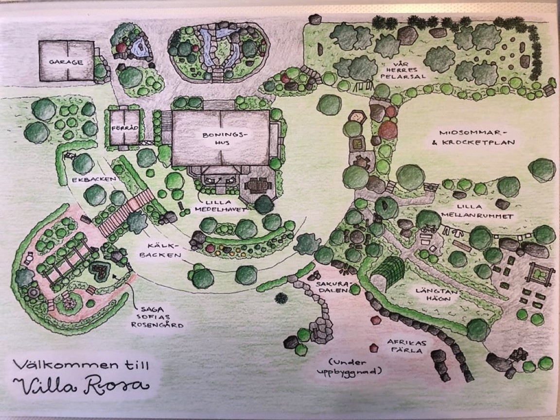 Villa Rosa - Riksförbundet Svensk Trädgård